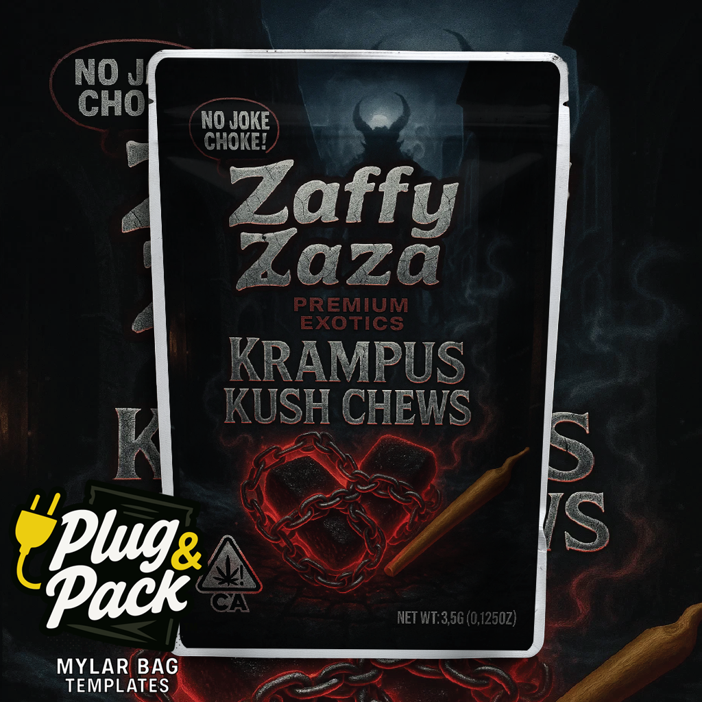 Zaffy Zaza Krampus (Digital Bag Template) – JRob Design