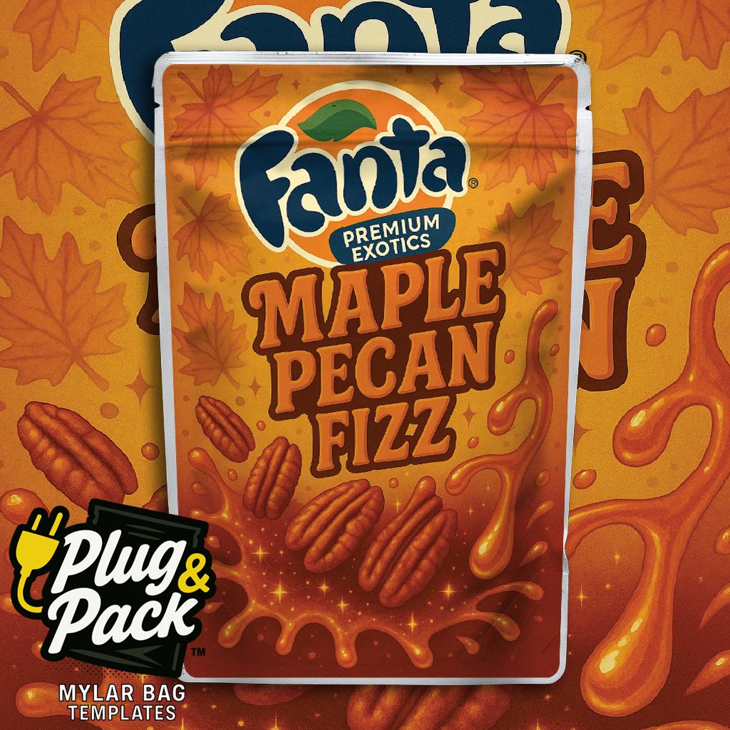 Fanta Maple Pecan Fizz (Digital Bag Template) – JRob Design