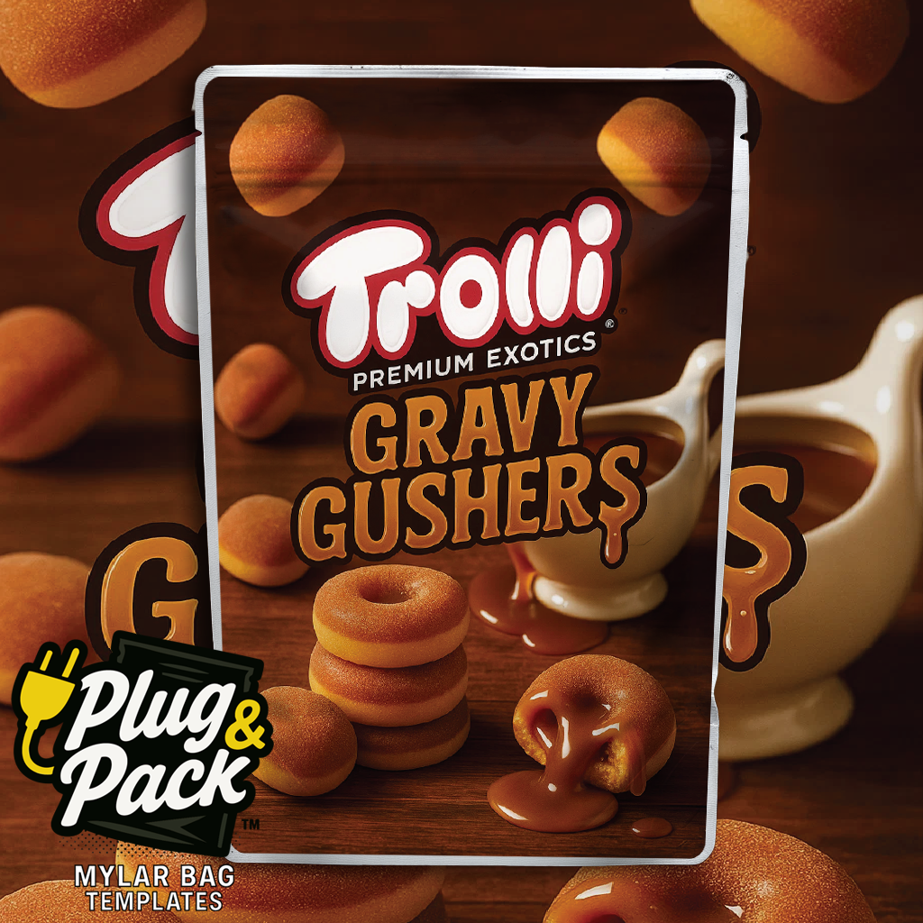 Gravey Gushers (Digital Bag Template) – JRob Design